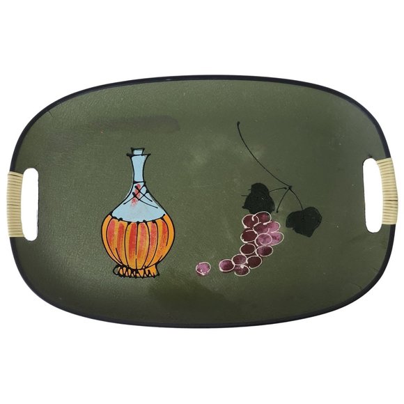 Artmark Japan | Dining | 96s Mcm Midcentury Modern Barware Tray Tilso ...